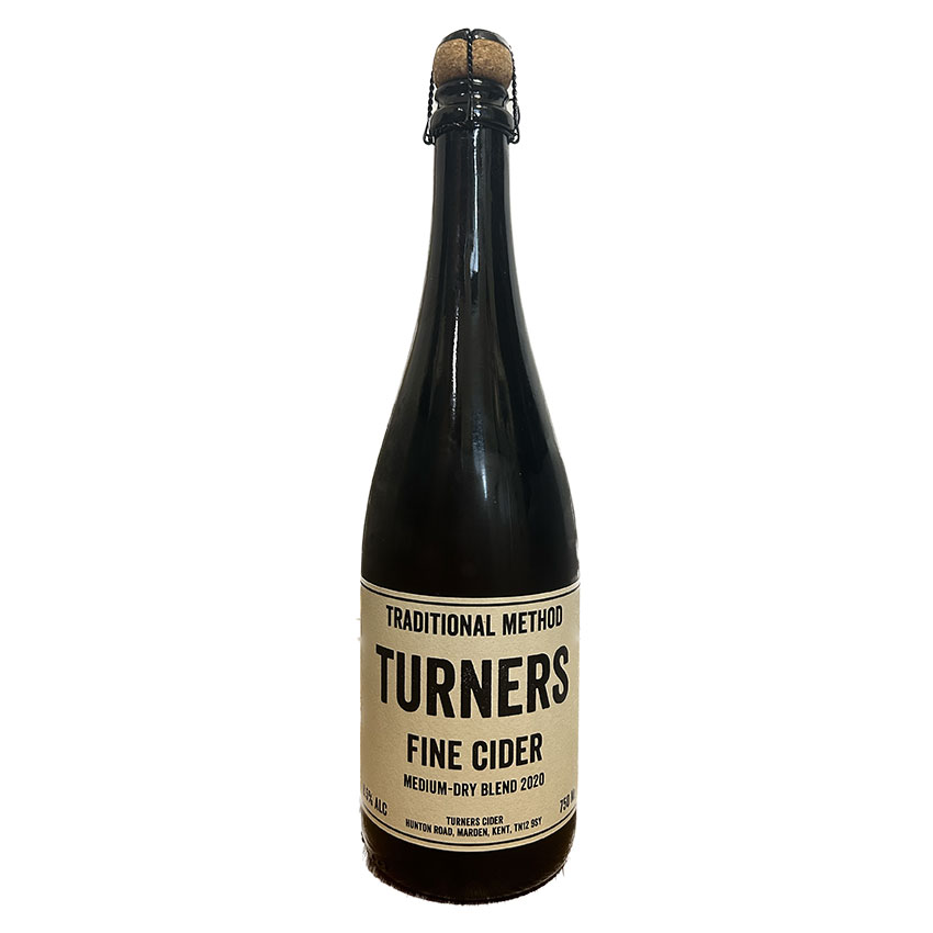 Turners Fine Cider 2020 Vintage 750ml bottle - Turners Cider